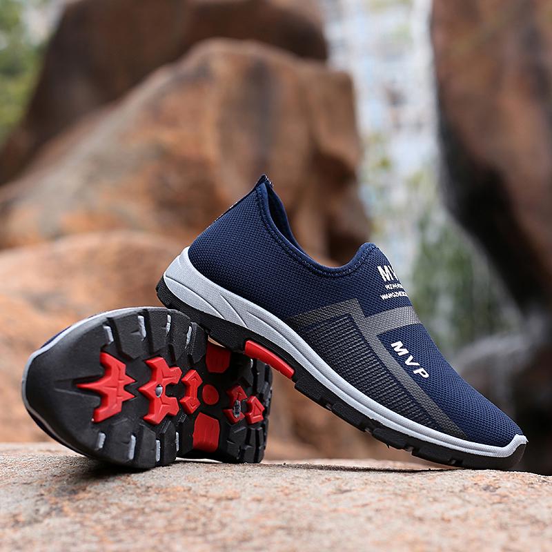 Buy Spring and Autumn Models Lightweight Non-slip Shoes Men, Breathable ...