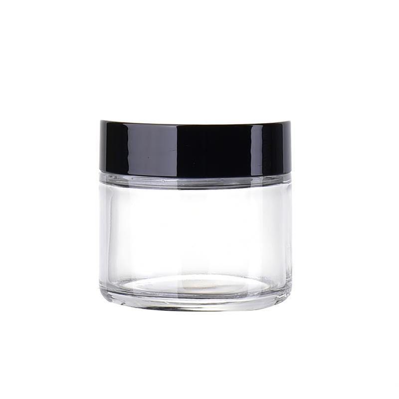 Buy 60ml Eyeshadow Makeup Face Cream Glass Empty Bottles Travel at ...
