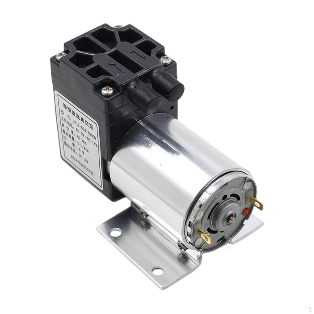 Buy Mini Vacuum Pump, DC 12V 120kpa Air Pump 5L/min Diaphragm ...