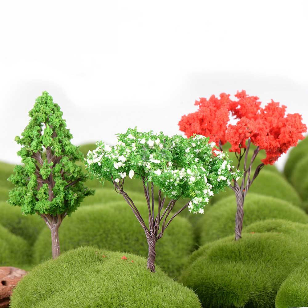 Home Garden Plants Fairy Decoration Crafts Landscaping Simulation Tree ...