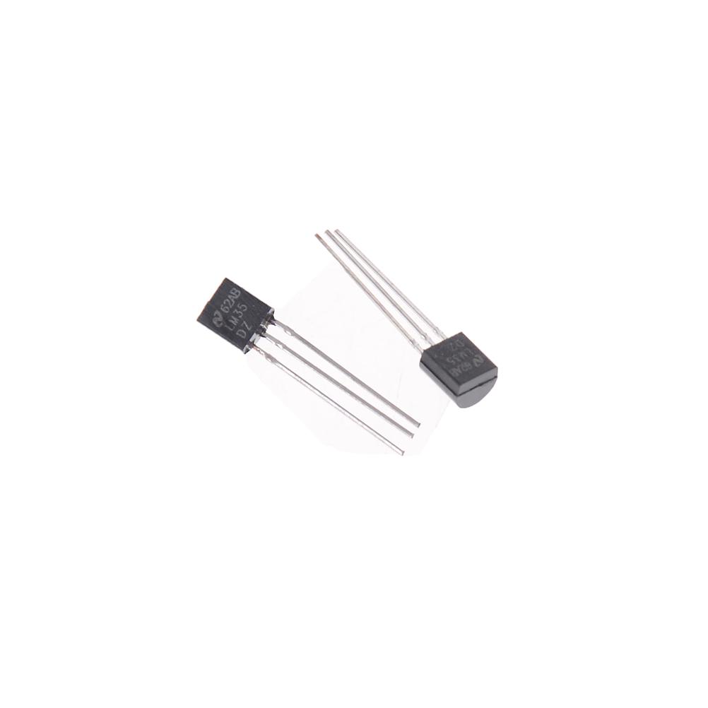 Buy 2Pcs Lm35Dz To-92 Precision Centigrade Temperature Sensor For Ic Low Impedance at affordable ...