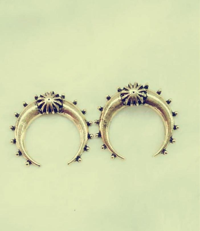 Buy Fashion Europe And The United States Women Exaggerate Crescent ...