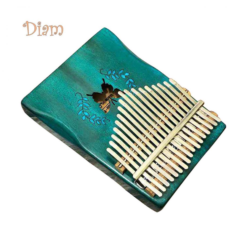 Buy K&J Kalimba Mbira Thumb Piano Butterfly Wooden Musical Instrument ...