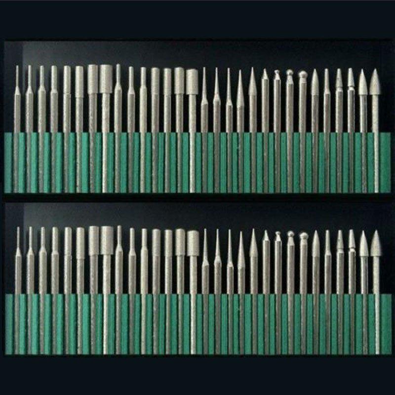 Buy 30pc DREMEL DIAMOND BURR Bit Set Rotary Tools 400 Grit Storage 1/8 ...