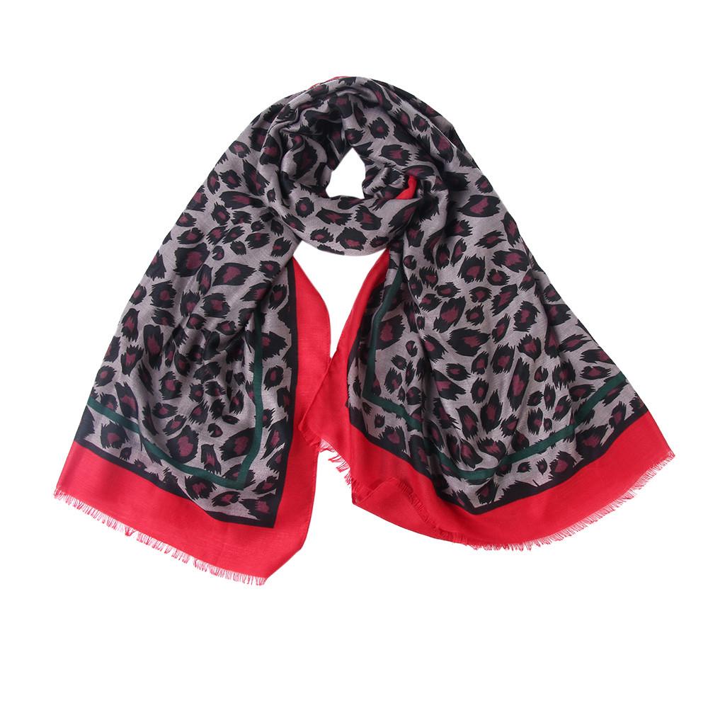 Women Leopard Print Wrap Shawls Headband Soft Shawl Long Scarf uygun ...