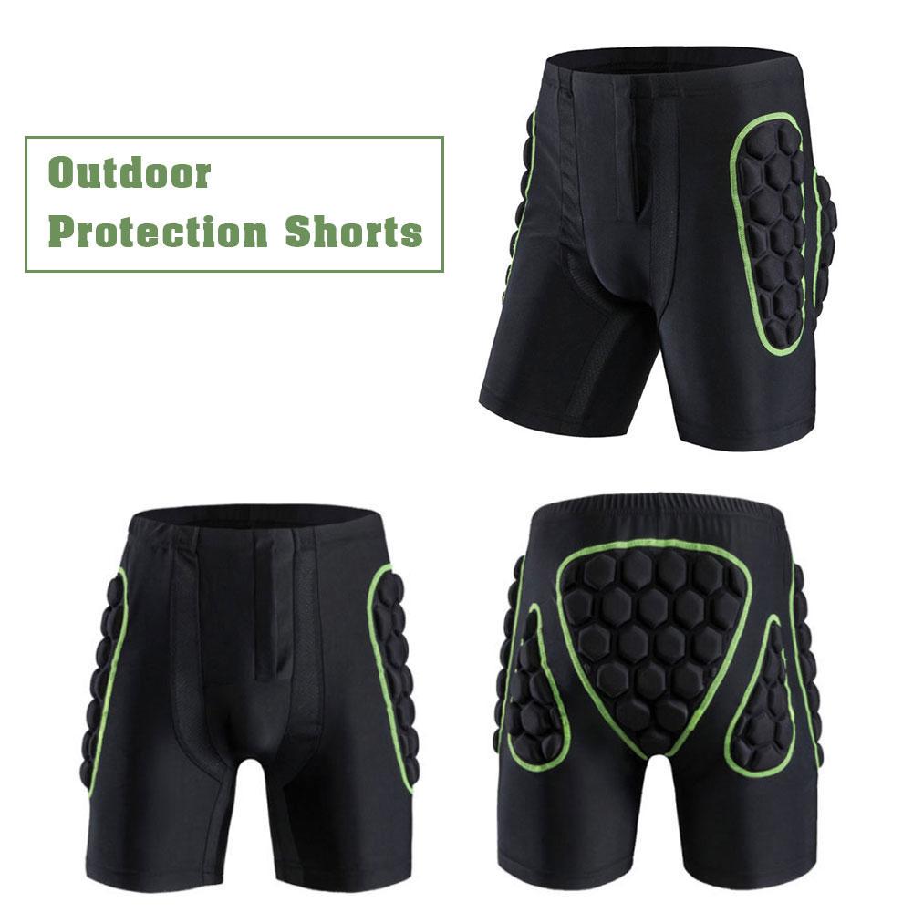 Buy Outdoor Protection Shorts Ski Skate Protection 1.5cm EVA Padding ...