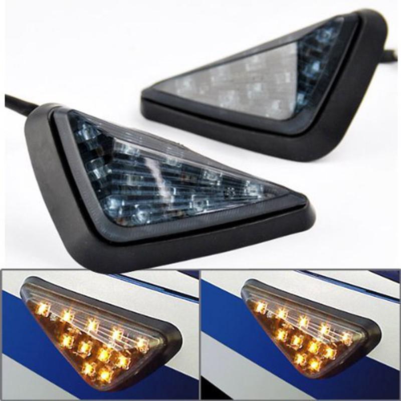Buy Smoke Triangle Flush Mount LED Turn Signals Blinker at affordable ...