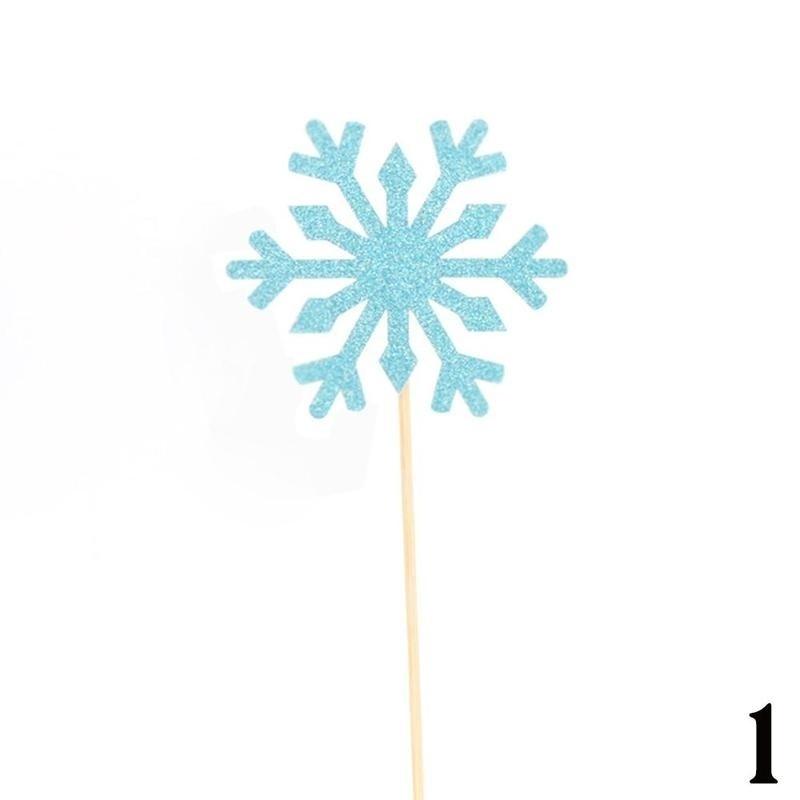Buy 10Pcs1lot Coco Snowflake Cupcake Baby Girl Frozen Birthday Party ...
