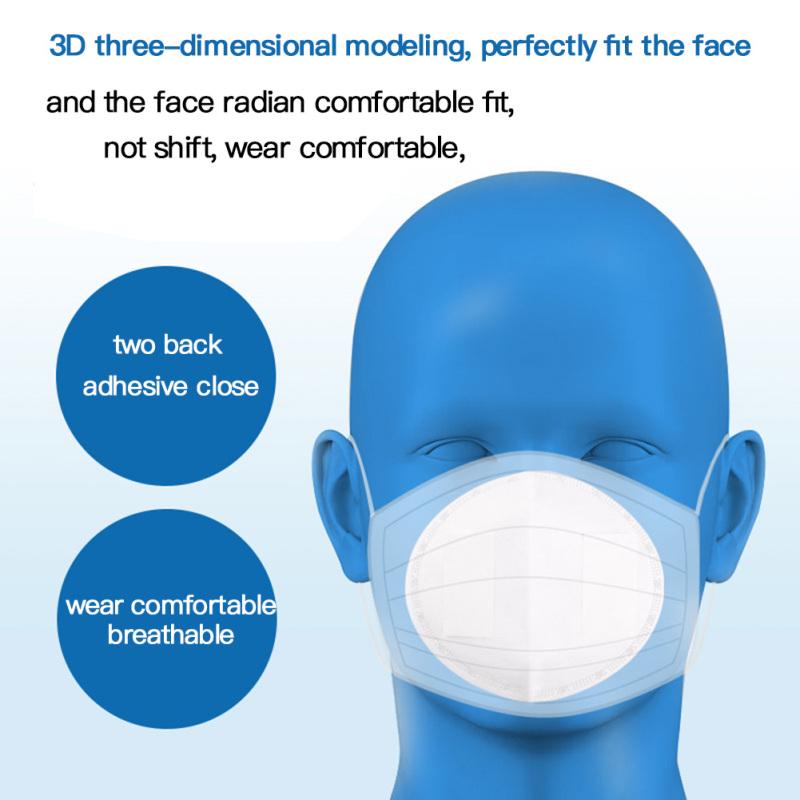 Buy Disposable Mask Pad Skin Friendly Mask Gasket Respirator Mask ...