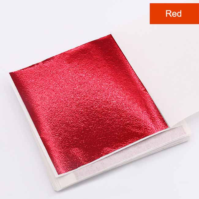 Buy Art Craft Leaf Leaves Sheets Imitation Gold Sliver Copper Foil ...