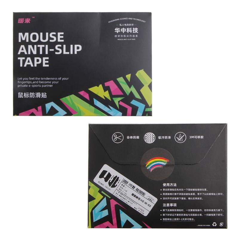 Buy 13x10mm Mouse Skin Mouse Anti-slip Tape Mouse Skates Side Stickers ...