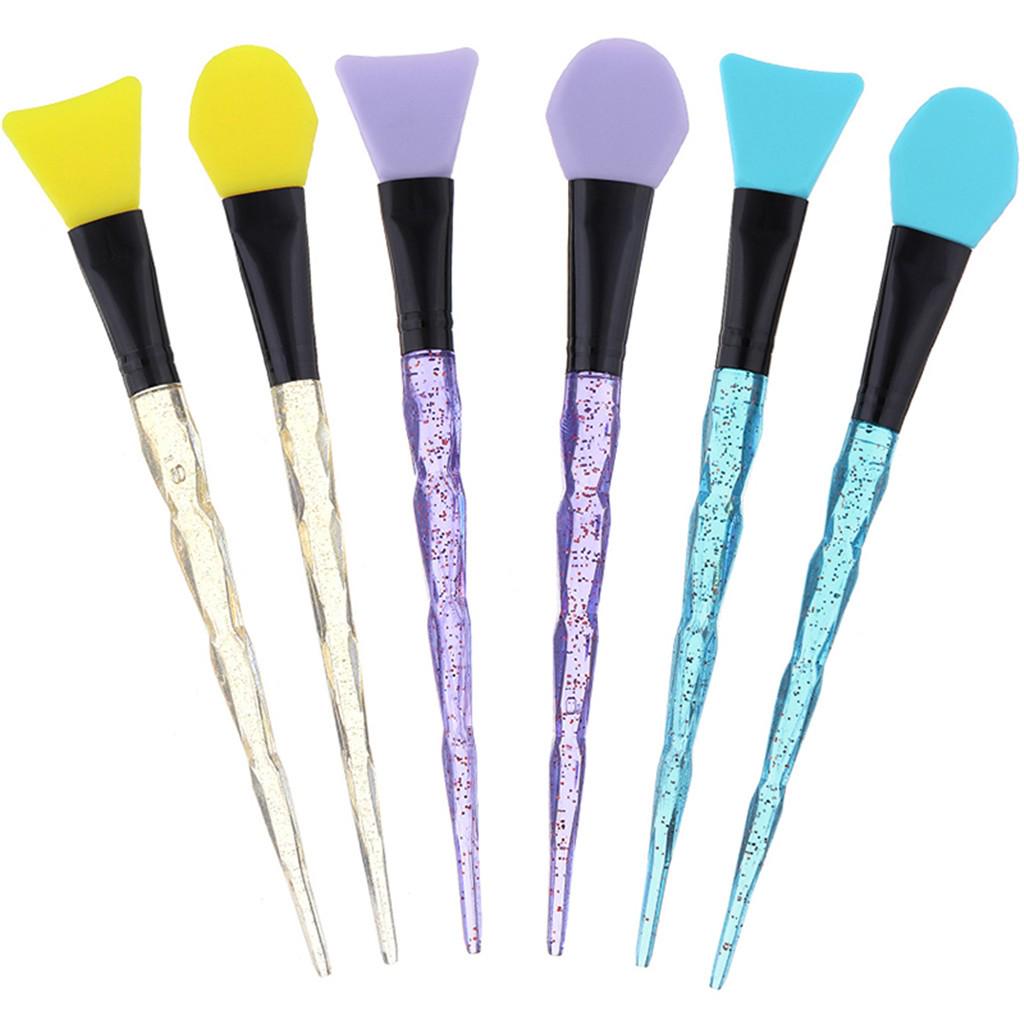 Buy Transparent Crystal Handle Facial Face Mud Mask Mixing Brush ...