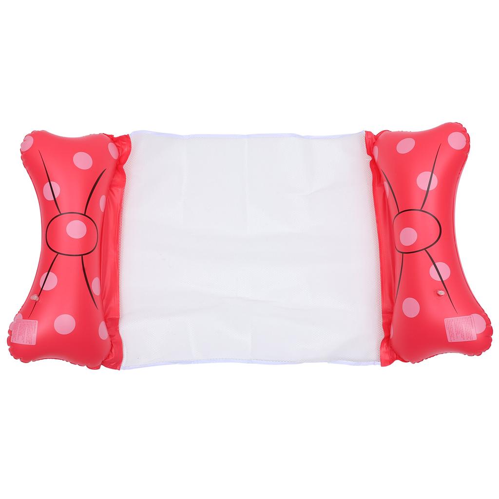 Buy 1pc Water Floating Bed PVC Pool Floating Mat Bowknot Shape ...