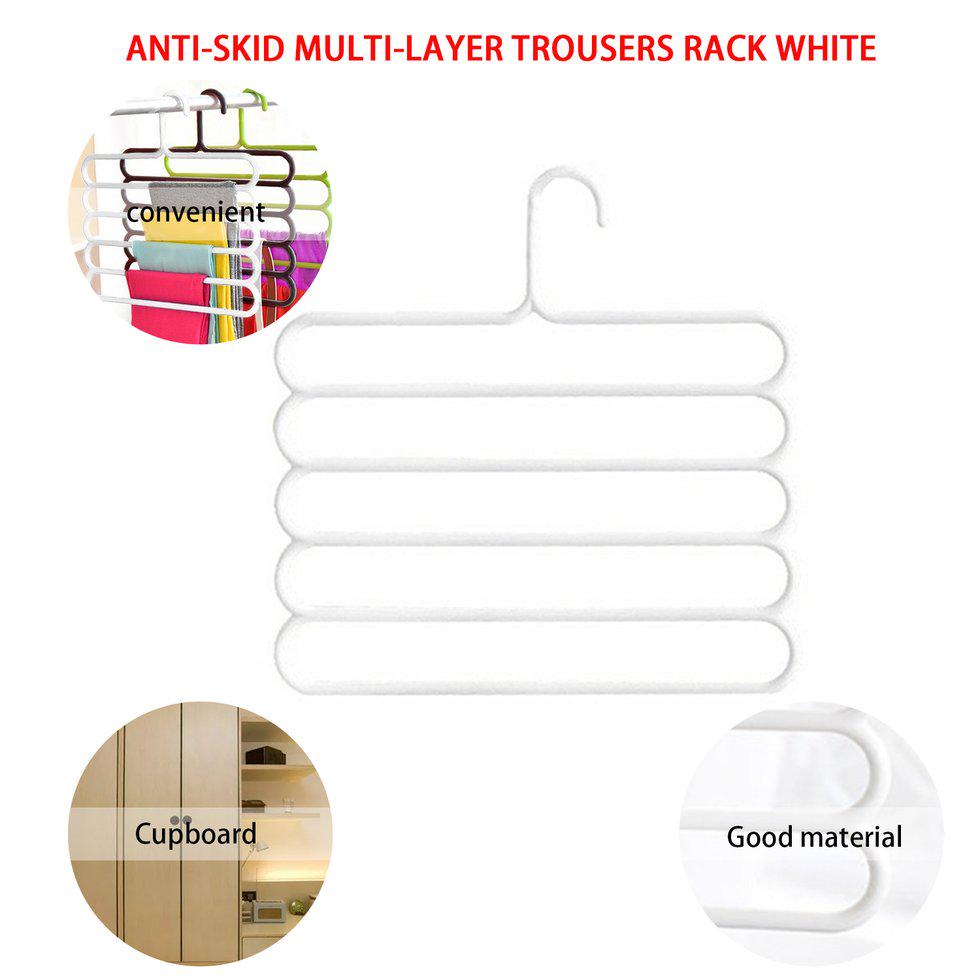 Satın alın Pearliky Anti-slip Magic Multiple Layer Trousers Hanger ...