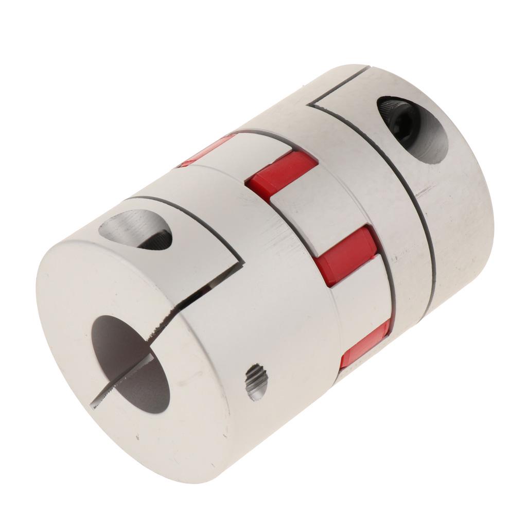 Buy CNC Flexible Jaw Spider Plum Coupling Shaft Coupler D 55mm, L78mm ...