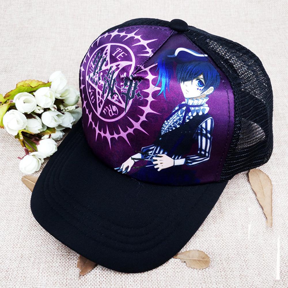 Buy Cartoon Anime Caps Hat Net Basketball Cap for Woman Man Girls Boys ...
