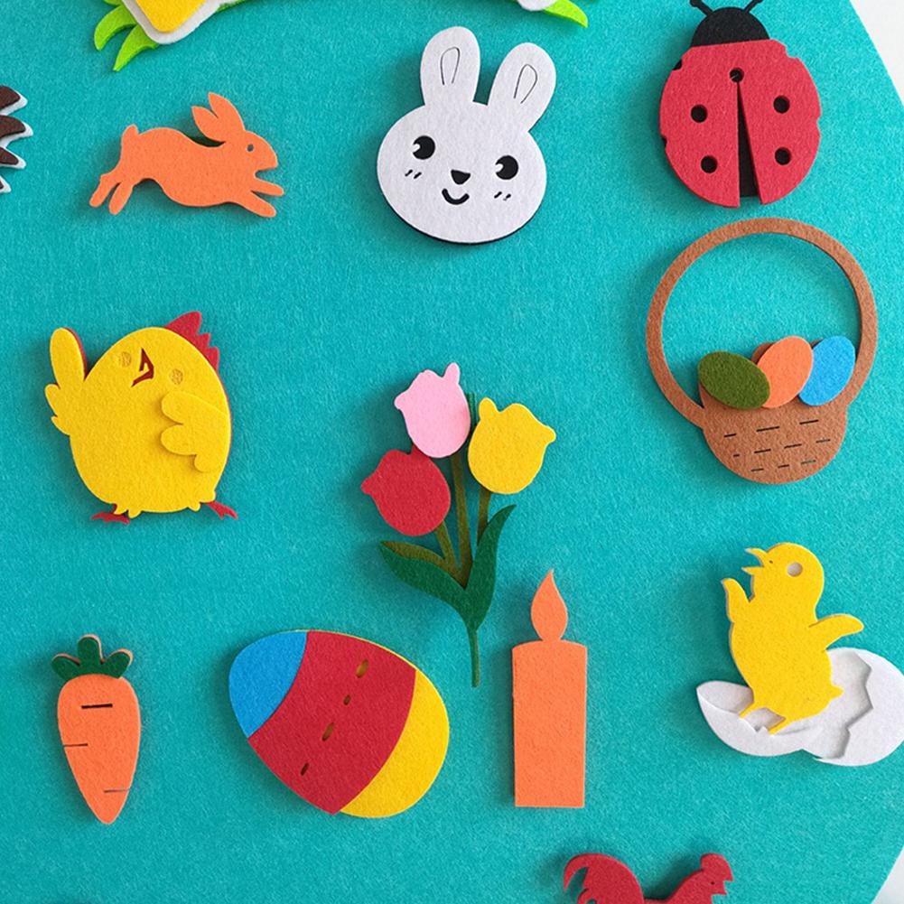 Cheap Funny DIY Easter Felt Rabbit Bunny Craft Creative DIY Felt Easter ...