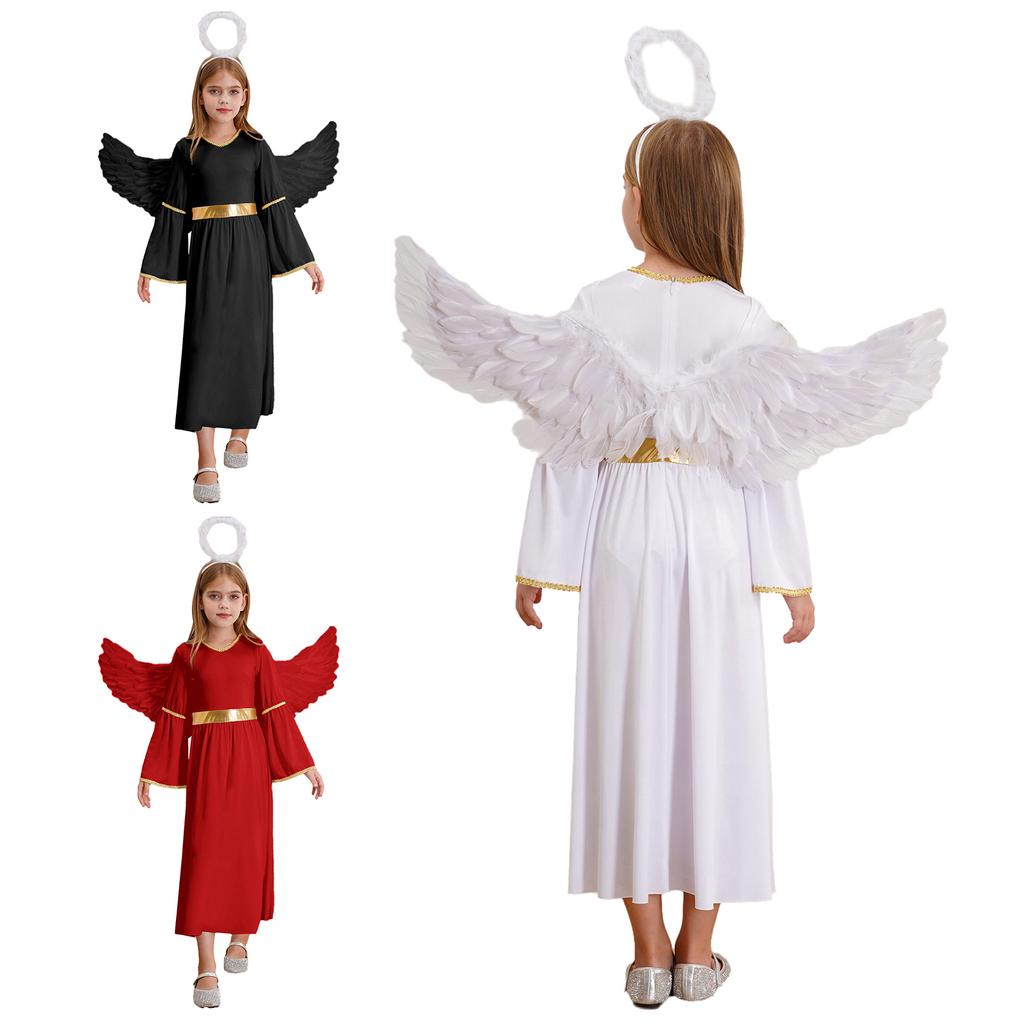 Cheap Toga Outfit Girls Angel Dress Up Greek Princess Dress Kids ...