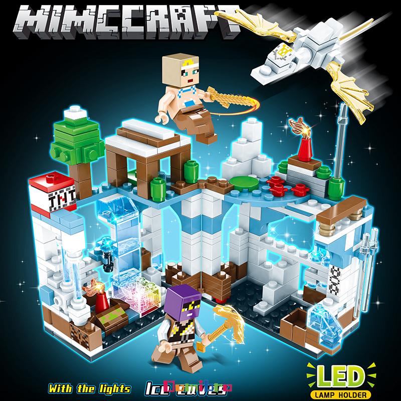 Buy My World Set Building Blocks New Model LED Toys DIY Compatible ...