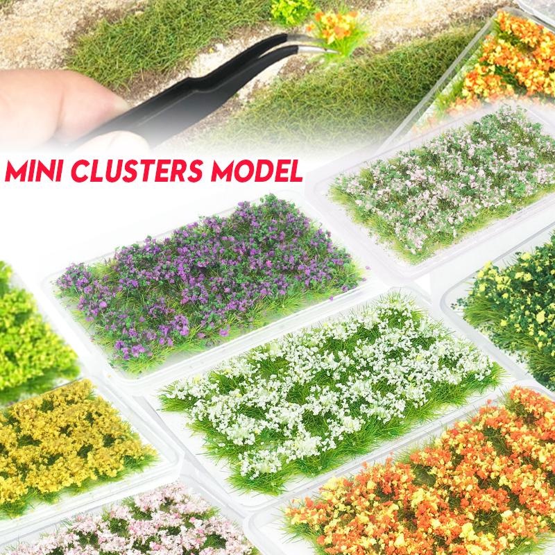 Buy Diy Mini Simulation Flower Cluster Flowers Scene Model For 110mm ...