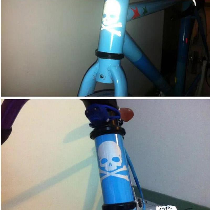 Reflective Cycling Safety Luminous 6 Night MTB Sticker Fixed Bicycle ...