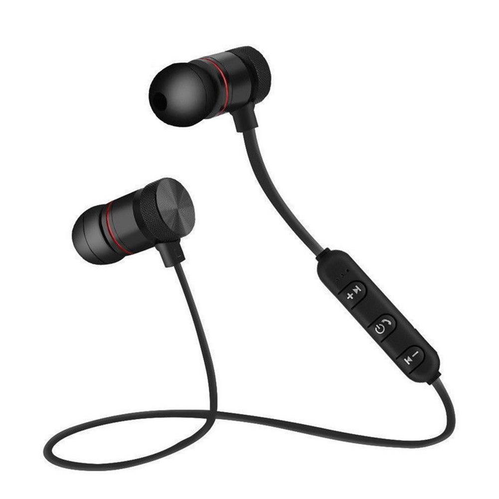 Buy New Magnet Earphone Wireless Bluetooth Sports Running In-ear Stereo ...