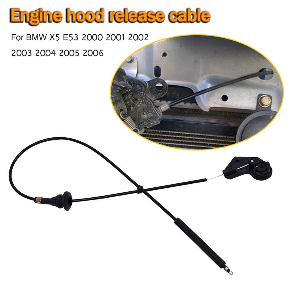 Buy New For X5 E53 Engine Hood Release Cable / Bowden Cable Wire ...