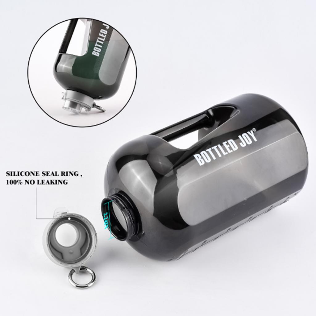 Buy 3.78L Gallon Water Bottle, BPA Free Hydration with Motivational ...