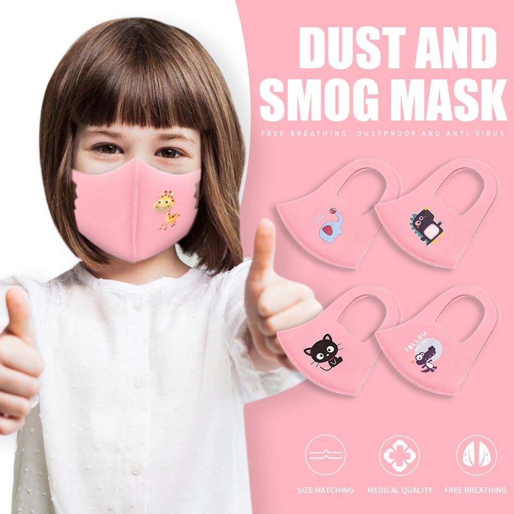 Buy Boys Girls Kids Youth Child Reusable Washable Face Mask Mouth ...