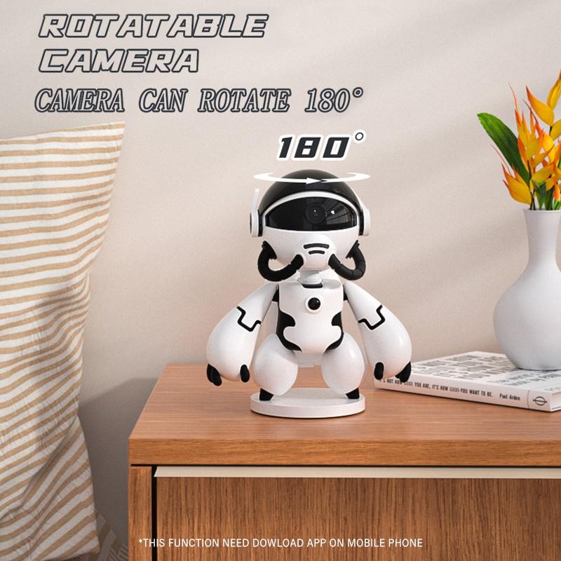 Buy CT102 Robot Ip Camera Wireless Wifi Webcam Automatic Human Tracking ...