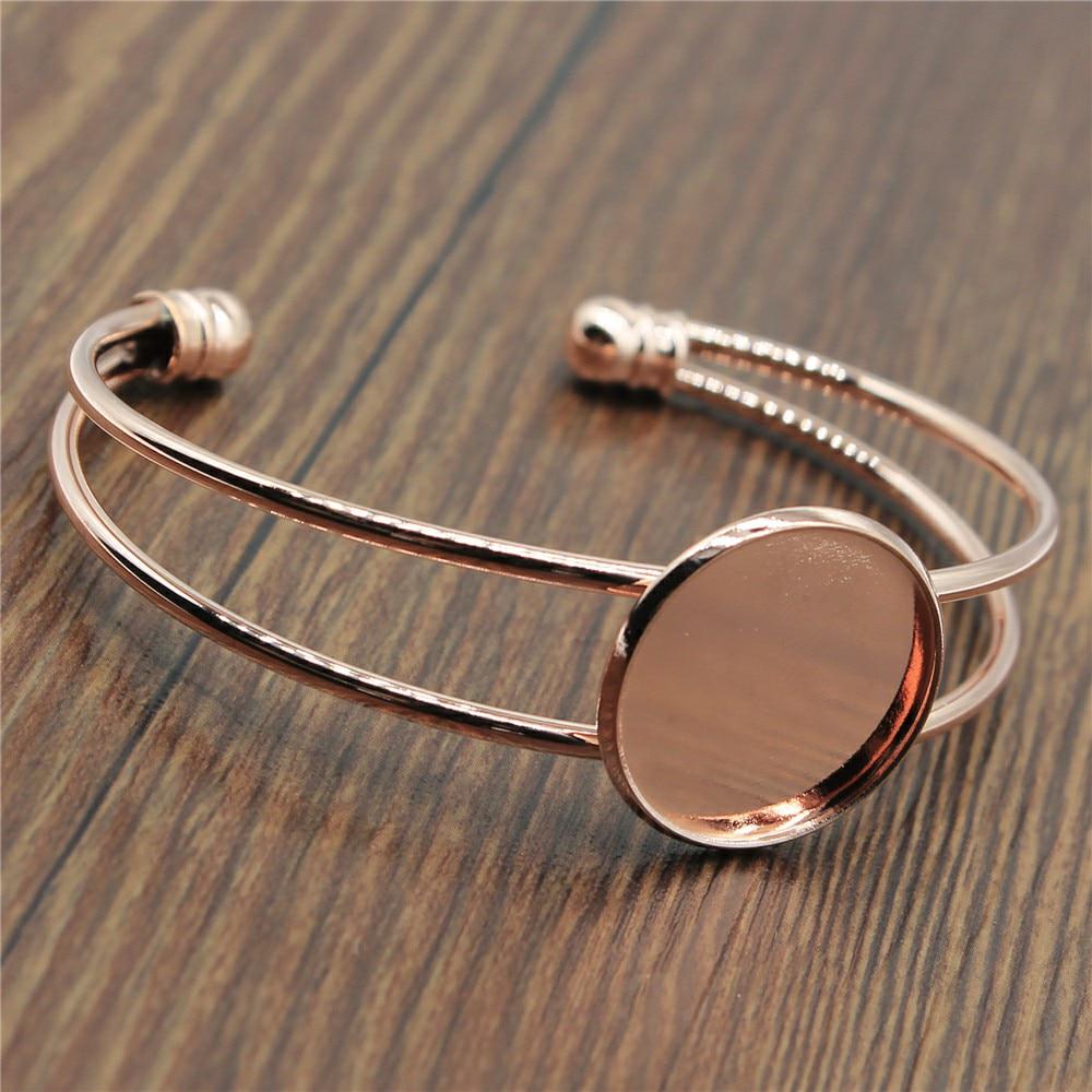 Buy 1 Piece Cuff Bracelets Bangles Female Classically Inner Size 20mm ...