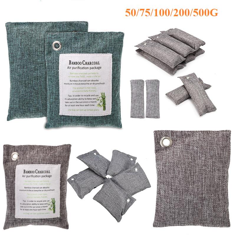 Buy Bamboo Charcoal Activated Air Purifying Odor Filter Eliminator Car ...