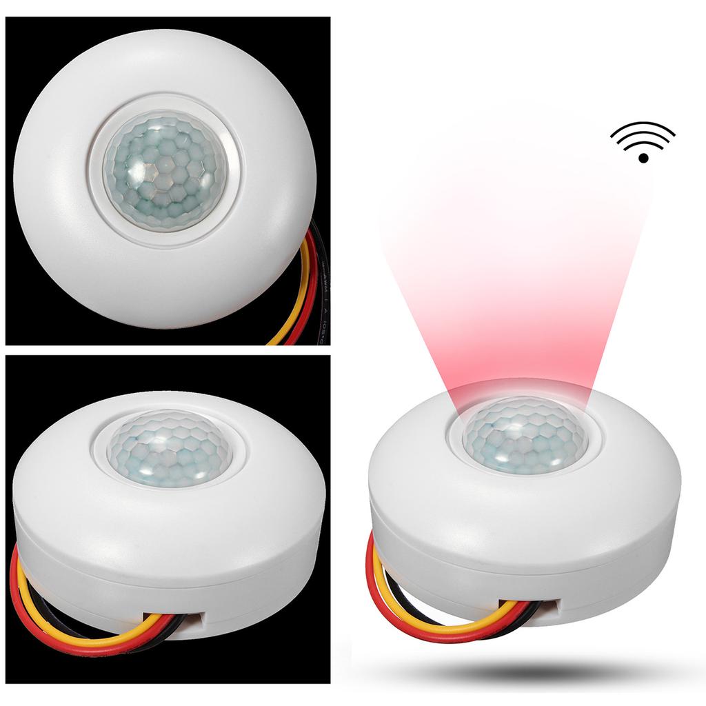 Buy Infrared IR Ceiling Wall Motion Sensor Detector Light Auto Switch ...