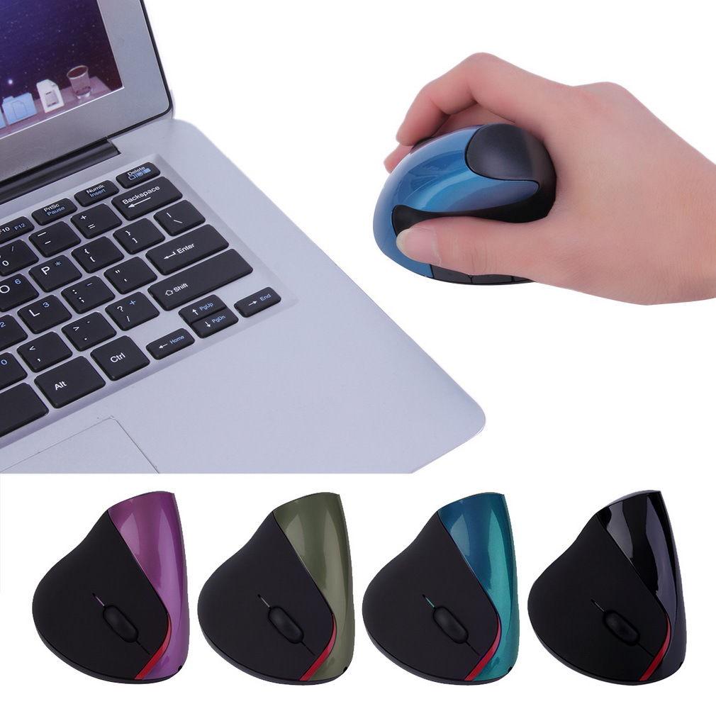 Buy 2.4G Wireless Ergonomic Vertical Optical USB Mouse Healing Wrist ...