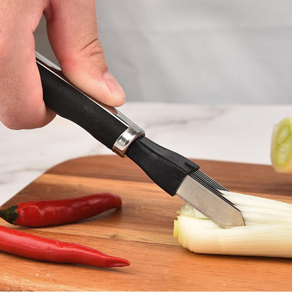 Cheap Multifunctional Stainless Steel Shallot Knife Slicer Cutter ...