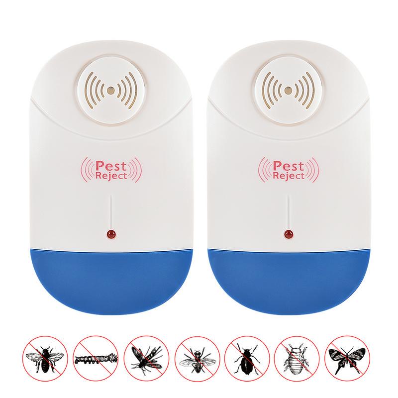Buy 2 PCS Ultrasonic Insect Repellers Home Pest Chaser at affordable ...