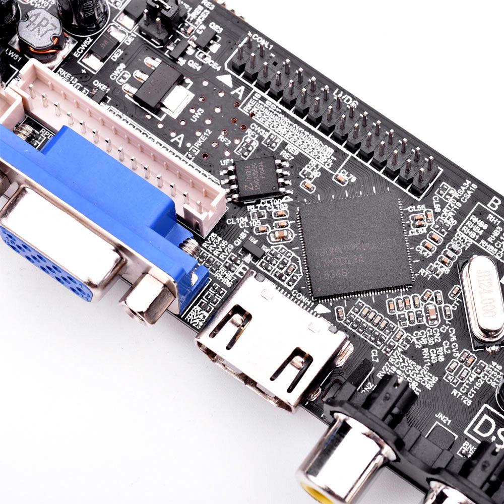 Buy V53 LCD Controller Board Universal TV Driver Board TV VGA AV HDMI ...