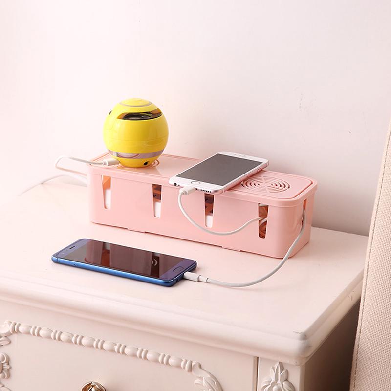 Buy Table Cable Power Plug Storage Box Case Cord Wire Socket Safety ...