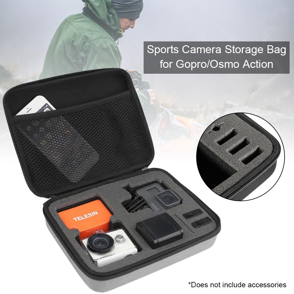 Buy Medium Camera Bag Digital Storage Bag Protective EVA Bag for Gopro ...