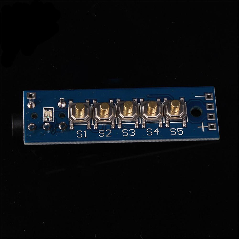 Buy DC 3.6-6V 25mA 76-115MHz Key Adjustment FM Stereo Receiving ...