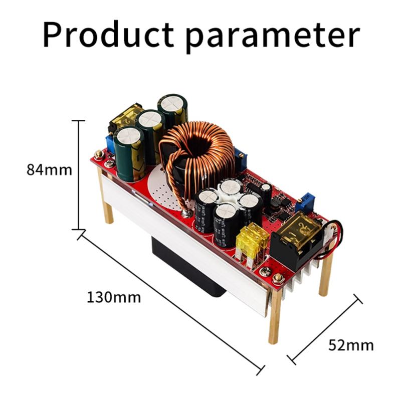Cheap 1500W DC-DC Voltage Step Up Boost Module 30A Adjustable Constant ...