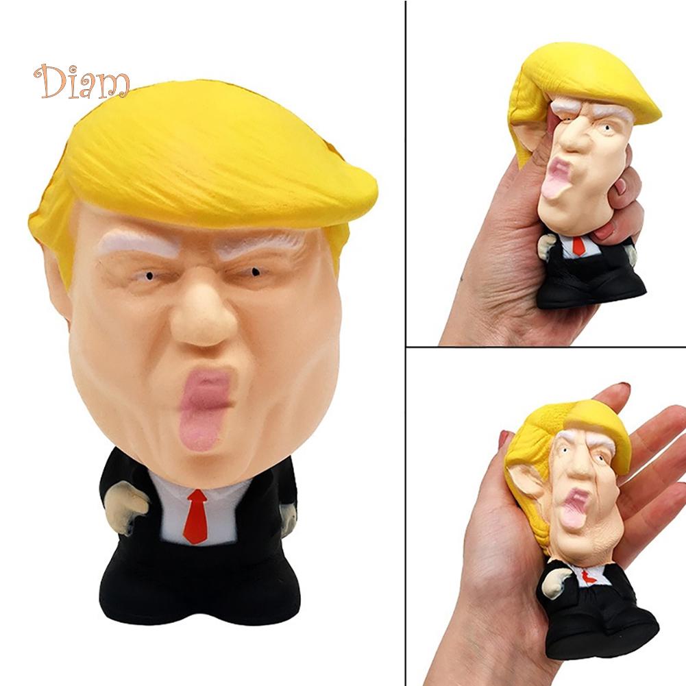 NO.KK Kids Adults Slow Rising Donald Trump Squishy Pressure Stress ...