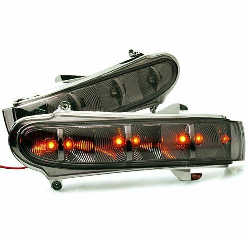 Buy 2x For 92-02 Mercedes W220 S320 S430 S500 W215 LED Side Mirror Turn ...