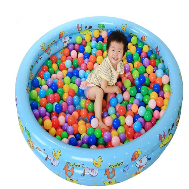 20pcs 5.5cm Secure Colorful Durable Fun Ball Soft Plastic Ocean Ball ...