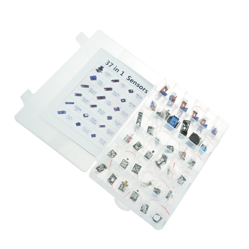 Buy Ultimate 37 In 1 Sensor Modules Kits Starter Kit for Arduino & MCU Education User With Case ...