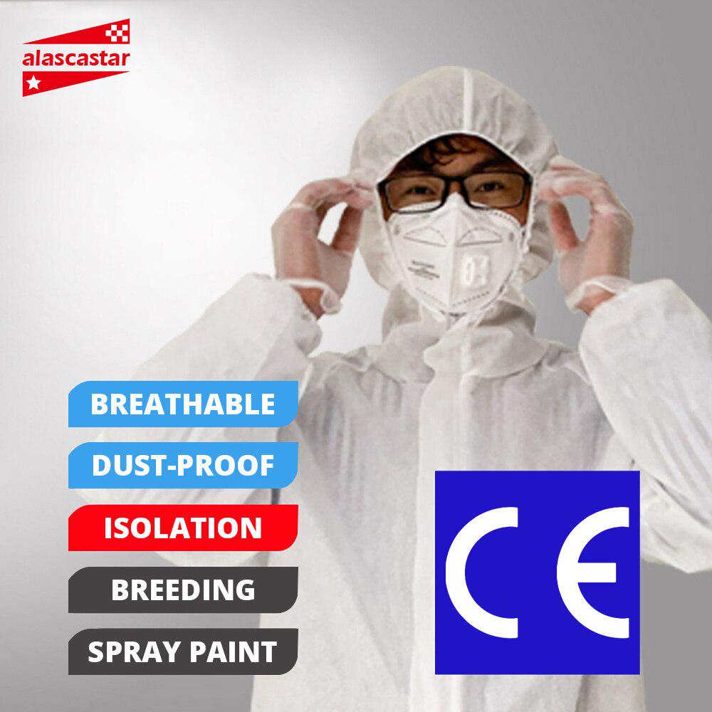 Buy raincoat set Protective Clothing Isolation Gown Coverall Disposable ...