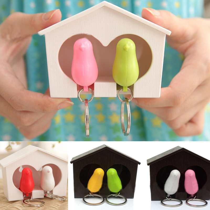 Buy Sparrow Key Ring Keychain Gadget Adornment Bird Whistle Buckle ...