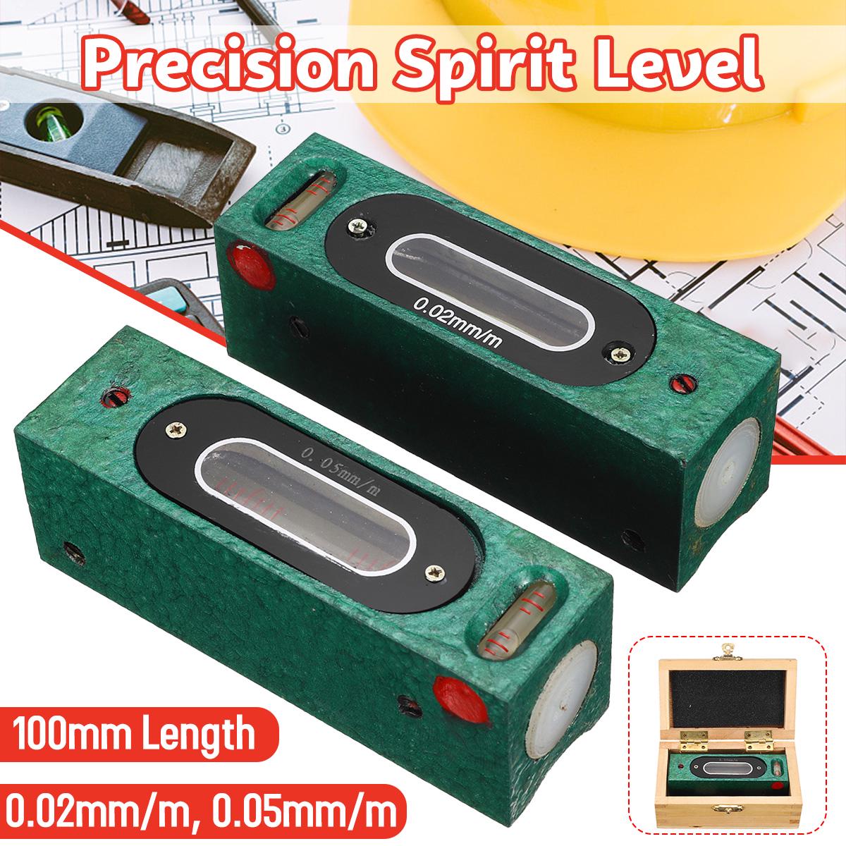 100mm Precision Level Bar 0.02 /0.05mm Accuracy Level Measurement ...