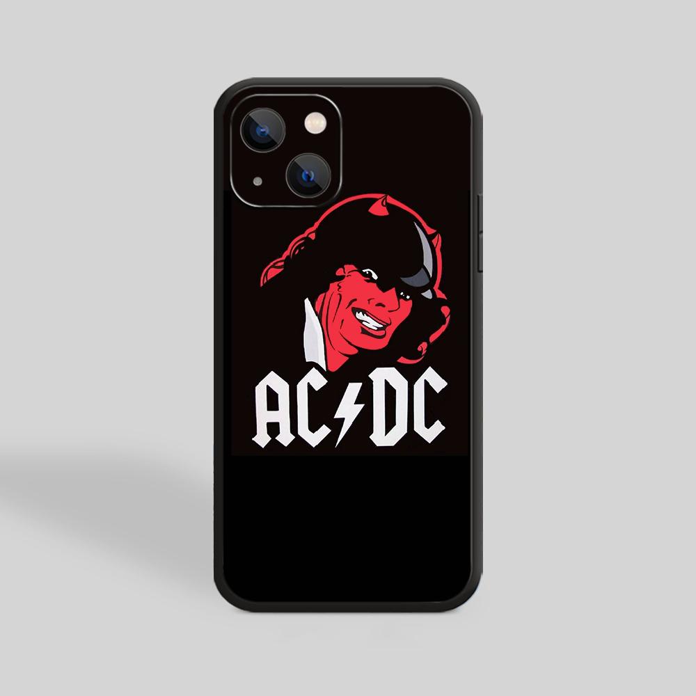 Buy AC And DC Rock Band Mobile Phone Case Cover Cell For IPhone Xiaomi ...