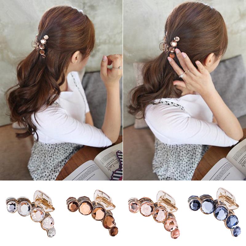 Buy Crystal Hairpin Set Hairpins Hair Clip Elegant Top Clip Elegant and ...